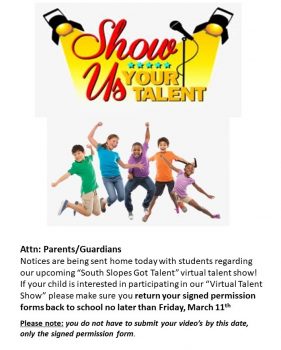 Virtual Talent Show | South Slope & BC School for the Deaf